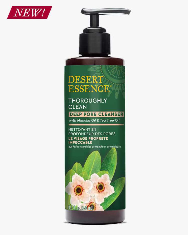 Manuka, Tea Tree, & Bentonite Clay Thoroughly Clean Deep Pore Cleanser ...